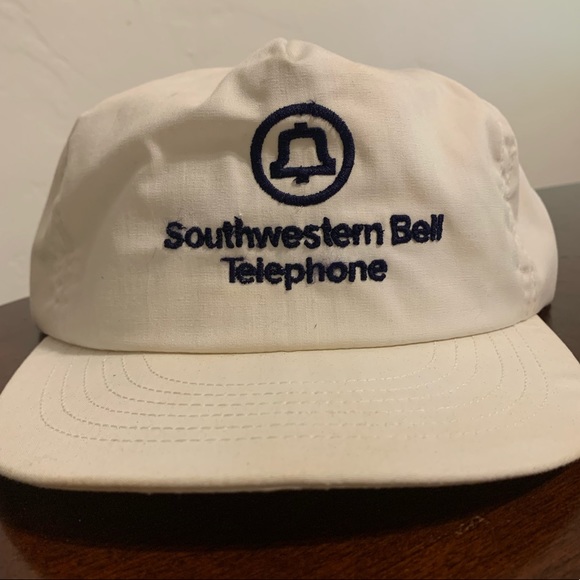 Vintage | Accessories | Vintage Southwestern Bell Embroidered Snapback ...
